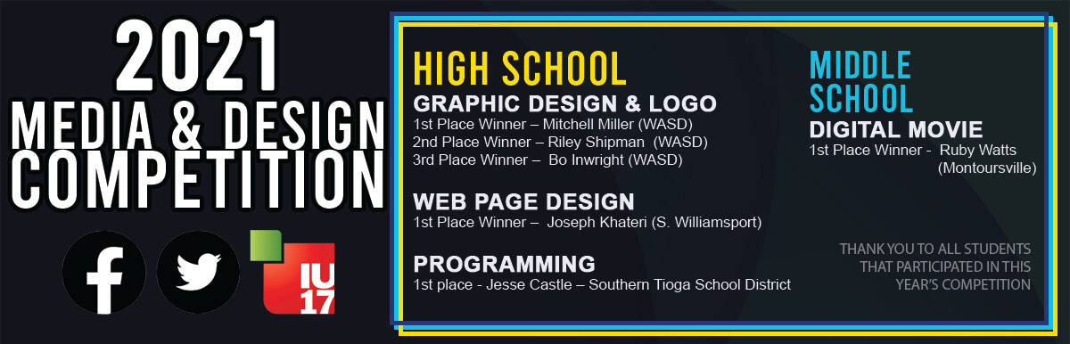 IU17 Regional Media and Design Competition - BLaST Intermediate Unit 17